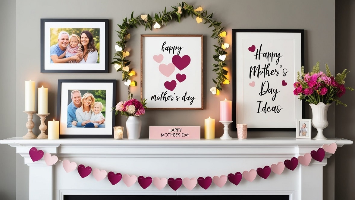 22 DIY Mother's Day Decoration Ideas to Make Her Feel Loved - Home Fabo